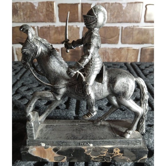 Art | Vintage Medieval Knight Decor 7 Figurine Made In Italy | Poshmark